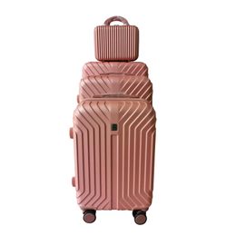 NTK-Collection Hartschalenkoffer 4er-Set Mabell Rosegold