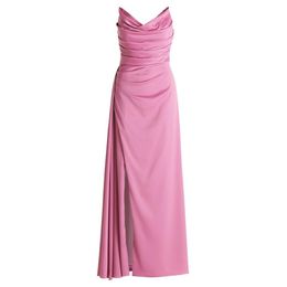 Vera Mont Abendkleid figurbetont Damen Größe 42 rosé Winterkleid