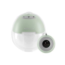 Kikka boo Milchpumpe Iris elektrisch, 180 ml Fassung, 9 Saugstufen, zwei Modis gr&uuml;n