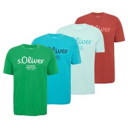 s.Oliver Logo T-Shirt Herren T-Shirt