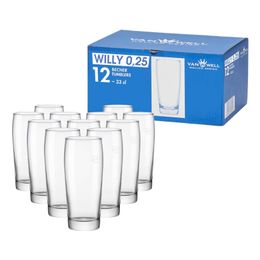 Van Well Willi Becher geeicht 0,25 l 12er Set