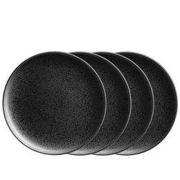 Mäser Mäser Speiseteller-Set, Steinzeug Essential Schwarz