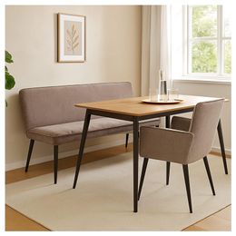 HTI-Living Polsterbank Mesilla Braun