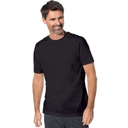 Otto Kern 5er Pack Herren T-Shirts Rundhals, 100% Baumwolle / schwarz / Größe XXXL