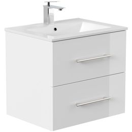 Posseik Badmöbel Homeline 60 weiss hochglanz