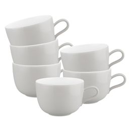Seltmann Weiden Milchkaffeetassen Liberty Pure Colors 380 ml 6er Set