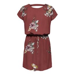 Only Kleid 'MARIANA MYRINA' Damen Gr&ouml;&szlig;e 32 dunkelgr&uuml;n / lila / bordeaux Sommerkleid