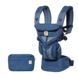 ergobaby Omni Classic-Babytrage - Mesh: Blue Blooms