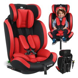 Kidiz® Autokindersitz Triangle Premium Kindersitz Kinderautositz Autositz Sitzschale 9 kg - 36 kg 1-12 Jahre Gruppe 1/2/3 universal zugelassen nach ECE R129/03 mit Isofix