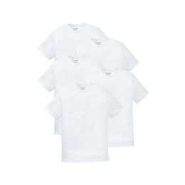 Otto Kern 5er Pack Herren T-Shirts Rundhals, 100% Baumwolle / weiß / Größe XXXL