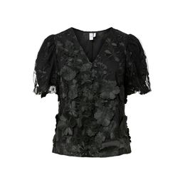 Y.A.S YAS Bluse 'YASFlowering' Damen Gr&ouml;&szlig;e XS schwarz