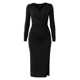WOMAN VISION Kleid Damen Gr&ouml;&szlig;e 36 schwarz Winterkleid