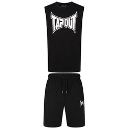 Tapout Trainingsanzug 'Diego' Herren Gr&ouml;&szlig;e M schwarz / wei&szlig;