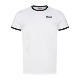Lonsdale T-Shirt 'Trelill' Herren Gr&ouml;&szlig;e M dunkelblau / wei&szlig;