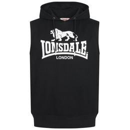 Lonsdale Sweatshirt 'Bignor' Herren Gr&ouml;&szlig;e S schwarz / wei&szlig;