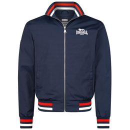 Lonsdale Jacke 'Newdigate' Herren Gr&ouml;&szlig;e XXXL dunkelblau / grenadine / wei&szlig;