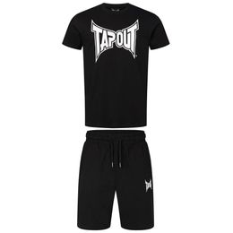 Tapout Trainingsanzug 'Fallon' Herren Gr&ouml;&szlig;e XXXL schwarz / wei&szlig;