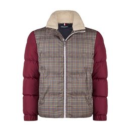 HECHTER PARIS Winter Jacket male Brown, Red size 52
