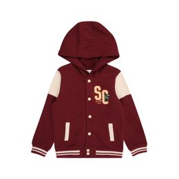 s.Oliver Sweatjacke Jungen Gr&ouml;&szlig;e 140 creme / gr&uuml;n / orange / bordeaux