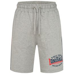 Lonsdale Shorts 'Sandown' Herren Gr&ouml;&szlig;e 35/36 dunkelblau / graumeliert / grenadine