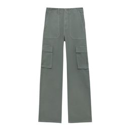Pull&Bear Pull&Bear Hose Damen Gr&ouml;&szlig;e 38 gr&uuml;n