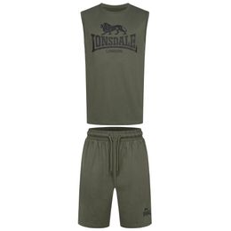 Lonsdale Trainingsanzug 'Allanton' Herren Gr&ouml;&szlig;e 5XL oliv / schwarz