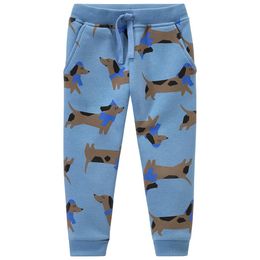 Topomini Baby Jogginghose mit Dackel-Allover