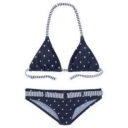 s.Oliver Bikini M&auml;dchen Gr&ouml;&szlig;e 134/140 navy / wei&szlig;