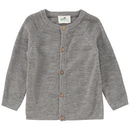 Topomini Baby Woll-Strickjacke unifarben