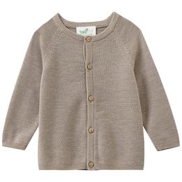 Topomini Newborn Woll-Strickjacke unifarben