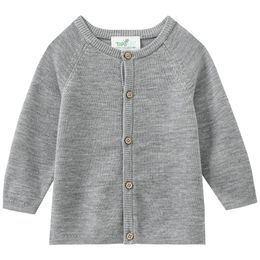 Topomini Newborn Woll-Strickjacke unifarben
