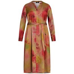 Gina Benotti Damen Midi-Kleid im Aquarell-Look