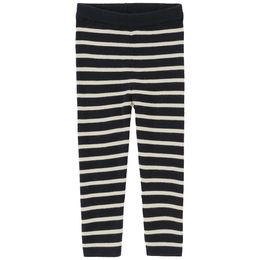 Topomini Baby Woll-Strickhose mit Streifen