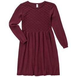 Topolino M&auml;dchen Strickkleid mit Wabenstruktur
