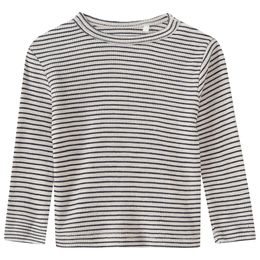 Topomini Baby Wolle-Seide-Shirt mit Ripp-Struktur