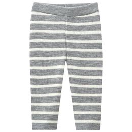 Topomini Newborn Woll-Strickhose mit Streifen