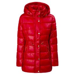 Influencer Winterjacke Damen Gr&ouml;&szlig;e S rot