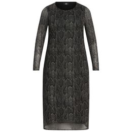 Gina Benotti Damen Midi-Kleid mit Animal-Muster