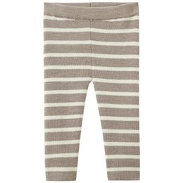 Topomini Newborn Woll-Strickhose mit Streifen