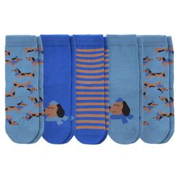 Topolino 5 Paar Jungen Socken mit Bio-Baumwolle