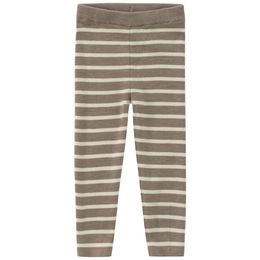 Topomini Baby Woll-Strickhose mit Streifen