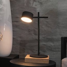 Osram LED-Tischleuchte Decor Kyoto, Alu, schwarz, dimmbar