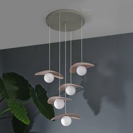 Osram H&auml;ngeleuchte Decor Pearl, 5-flammig, beige, Filz, G9