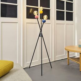 Osram Stehleuchte Decor Bubble, bunt, 3-flammig, Stahl, E27