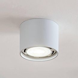 ARCCHIO Deckenstrahler Mabel, Ø 12 cm, weiß, Metall, GU10