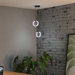 Osram LED-H&auml;ngeleuchte Decor Circle, 2-fl., CCT, schwarz