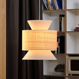 Osram H&auml;ngeleuchte Decor Wrap Cone, beige, Bast, Leinen, E27