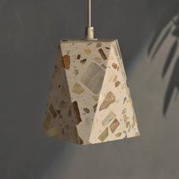 Osram Hängelampe Decor Gleam Box, Terrazzo, beige, E27