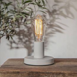 STAR TRADING LED-Lampe ST64 Filament E27 3,8W 1800K dimmbar