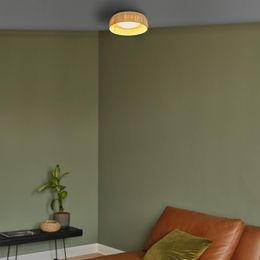 Osram LED-Deckenlampe Decor Bamboo Paper, Ø 30 cm, Bambus